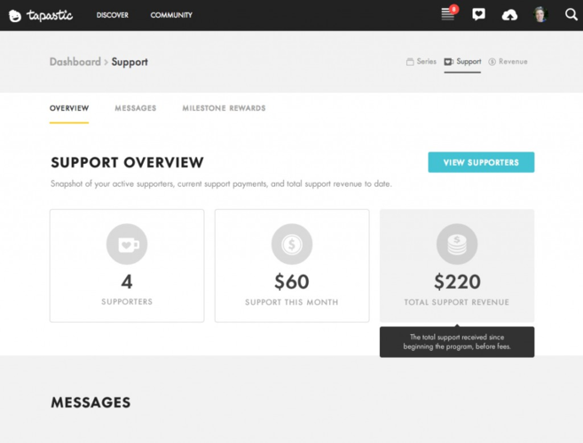 Tapastic Update: Support Program, Navbar, and Browse Comics and ...