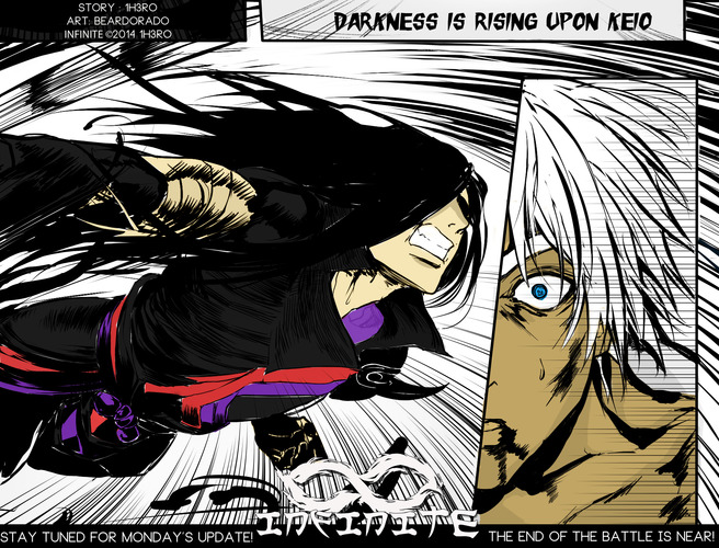 Infinite Update! Darkness Rises Upon The Hero! - Art | Comics - Tapas Forum