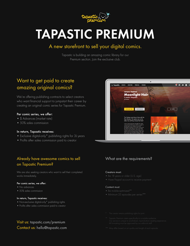 How to join Tapastic Premium? - Announcements - Tapas Forum