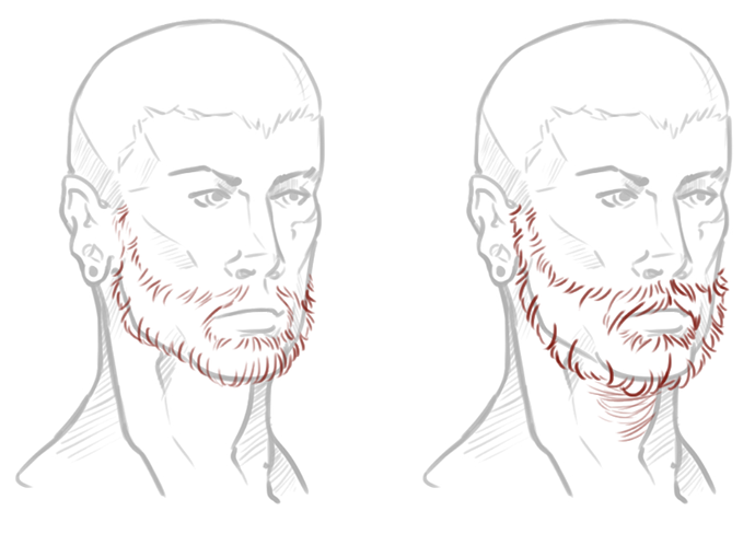 Drawing Beards/Facial Hair - Art | Comics - Tapas Forum
