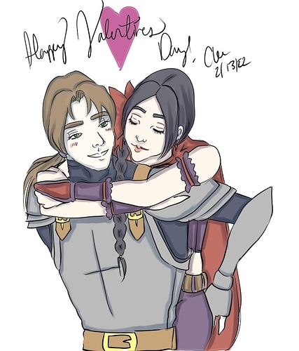 Let's Celebrate Valentine's Day! Post your oc couples here! - Art ...