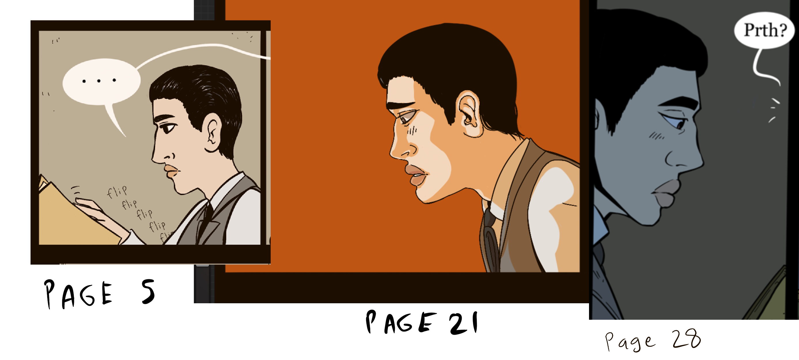 Has your art improved since you started your comic? Show your progress ...