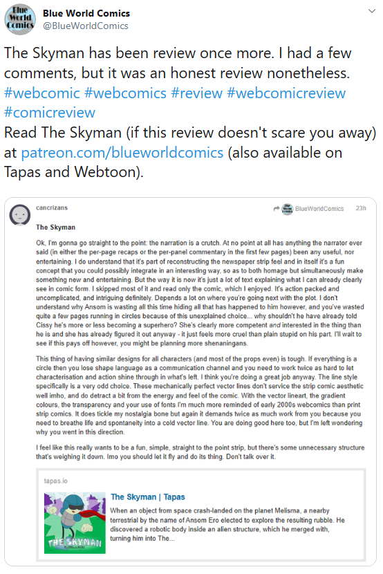 Let me review your comic - Reviews | Feedback - Tapas Forum