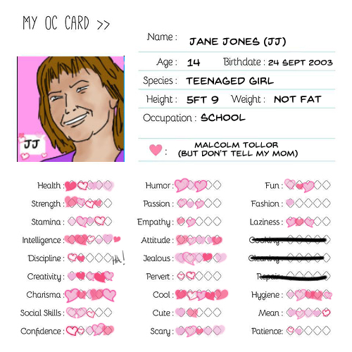 Character Cards - Art | Comics - Tapas Forum