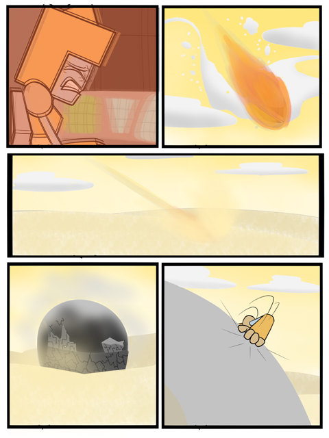 Does this panel give you an impression that there's an earthquake/the ...