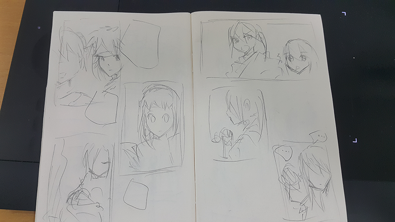 Can I see your vertical format rough drafts? - Art | Comics - Tapas Forum