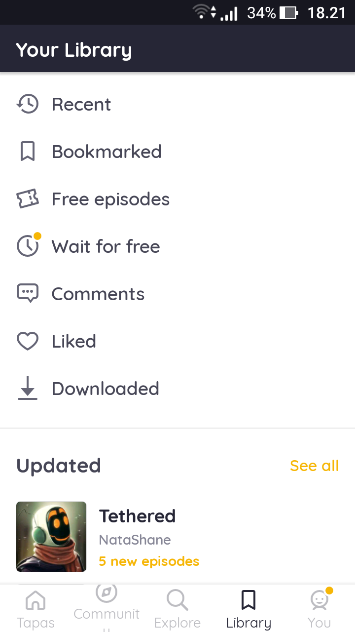 Managing Library - Promotions - Tapas Forum