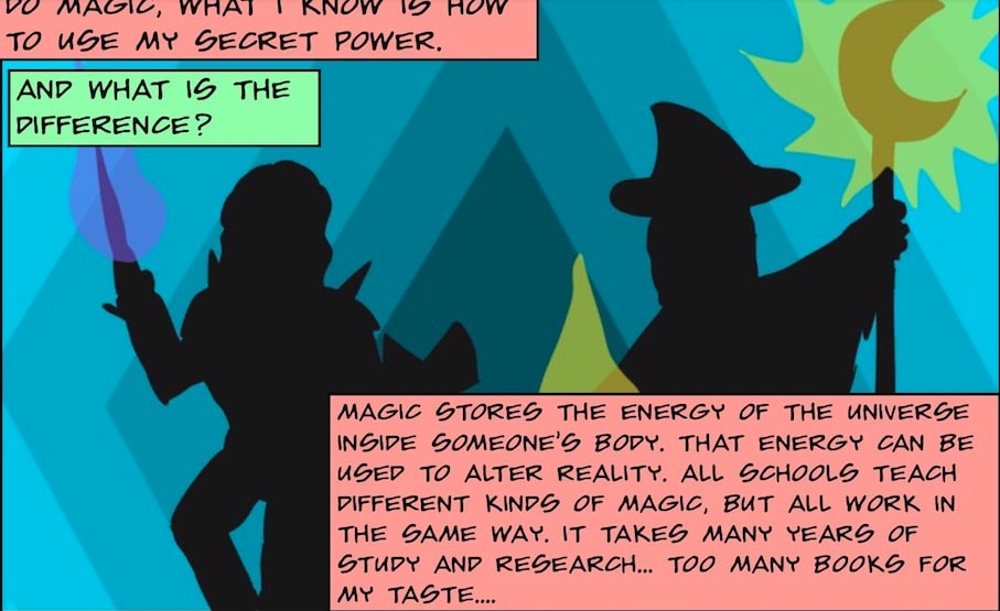 Any tips for making dialogue-heavy pages more visually interesting ...