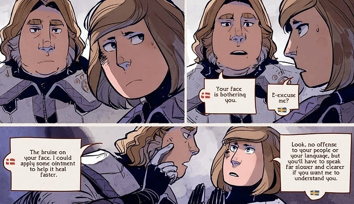 Multiple languages in comics - Questions - Tapas Forum