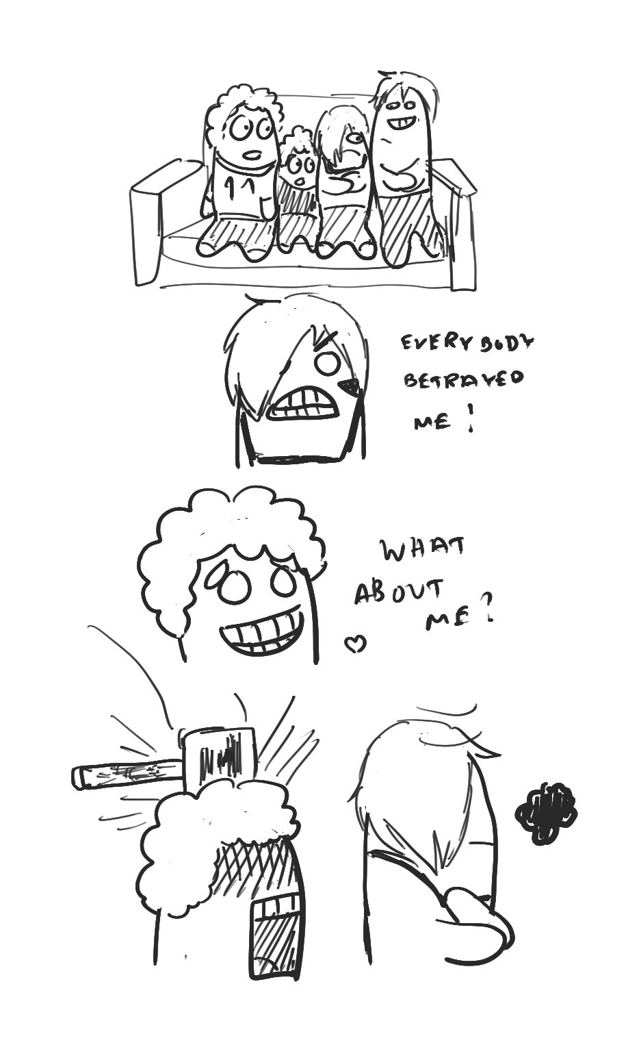 Give me a serious comic strip and will make it funny - Collaborations ...