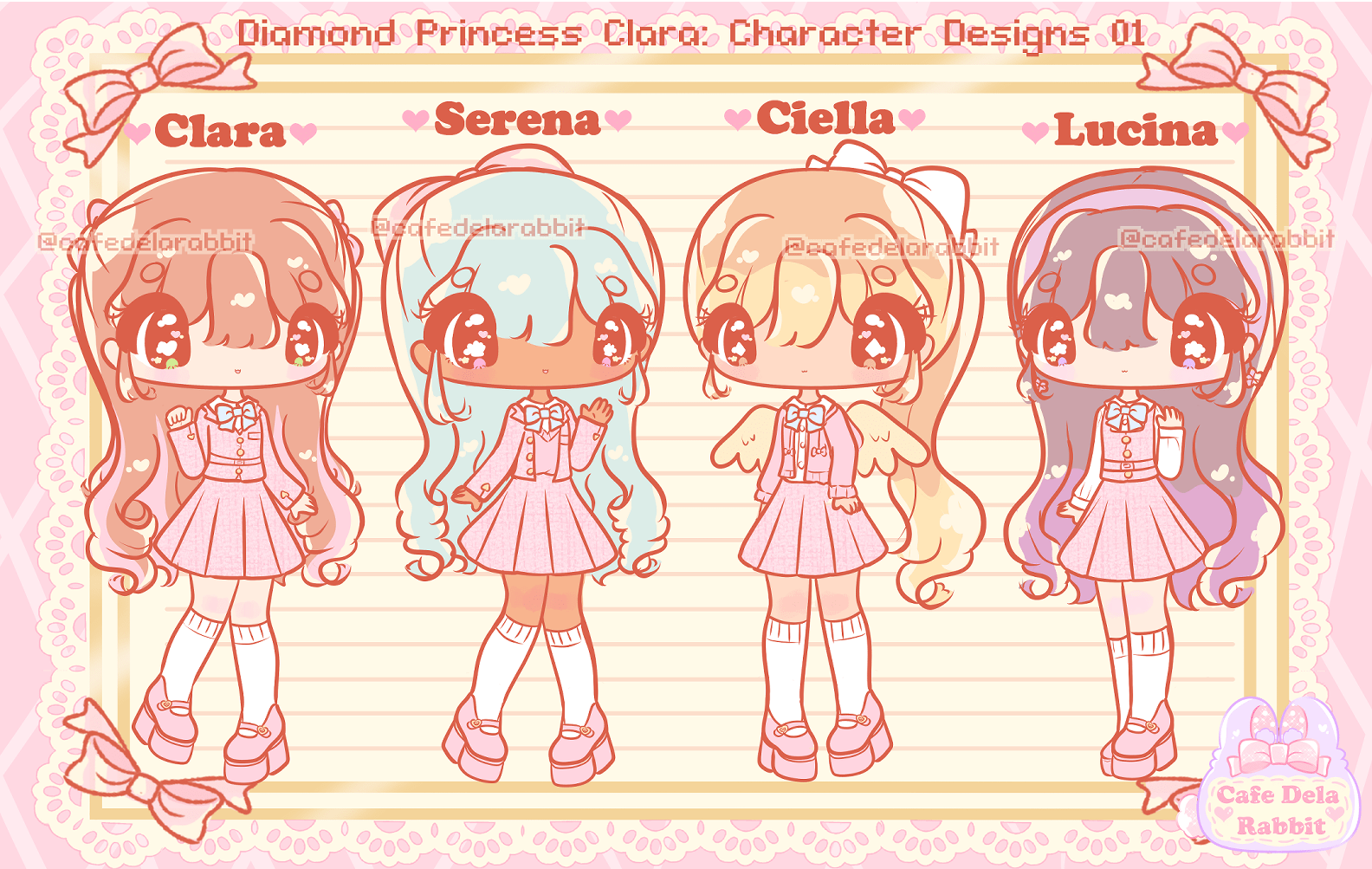 Diamond Princess Clara animation test + character designs - Art ...