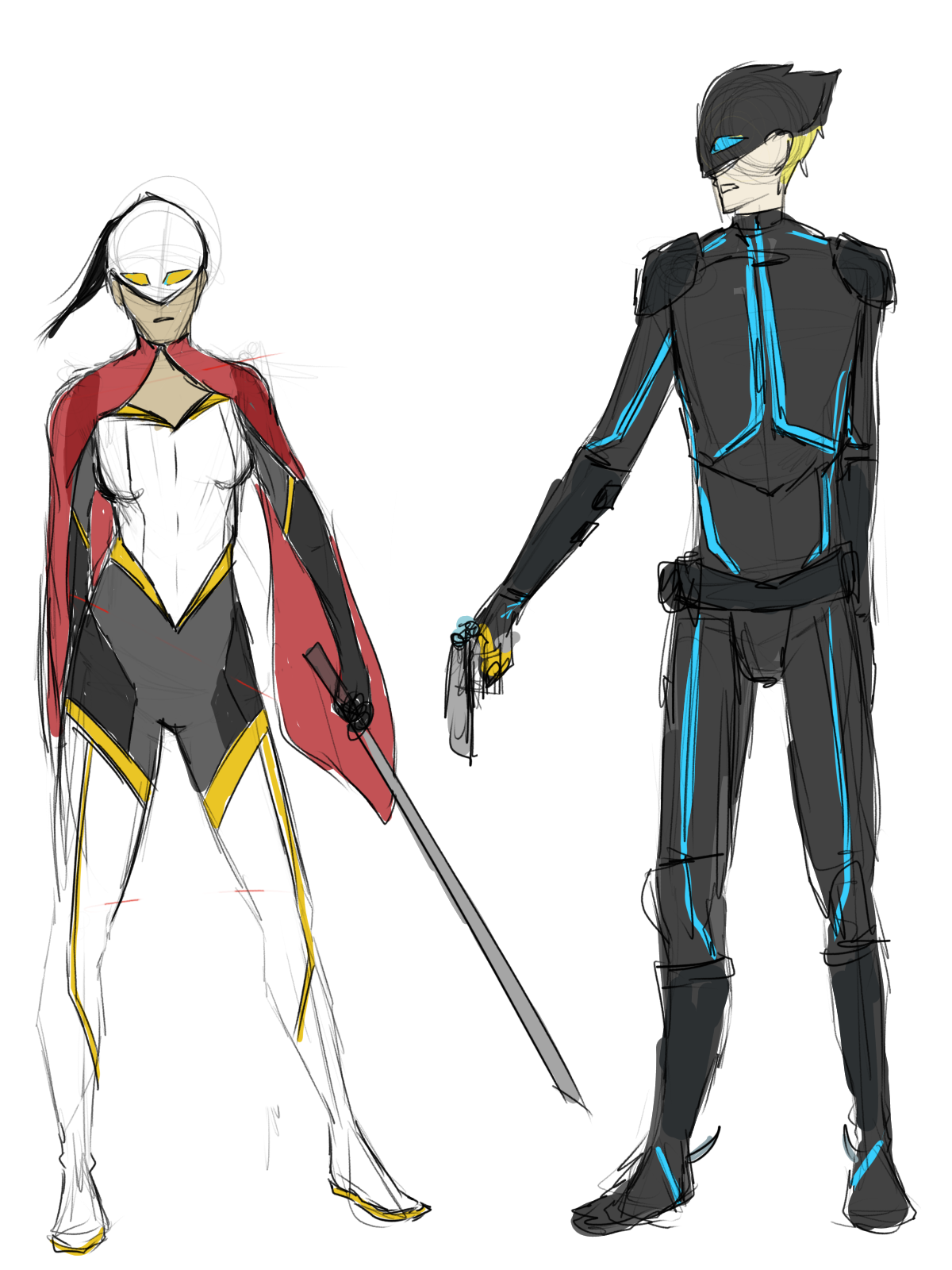 Show me your Superhero/supervillain designs! - Art | Comics - Tapas Forum