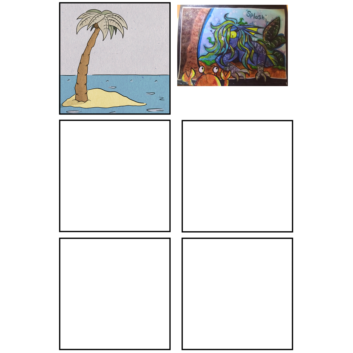 Comic jam desert island edition - Collaborations - Tapas Forum