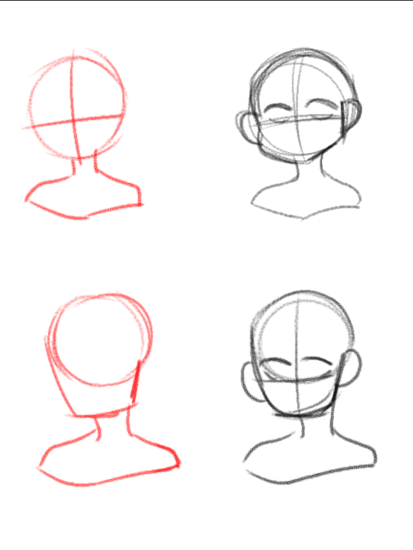 What do you think of my art style for anime face drawing? - Art ...