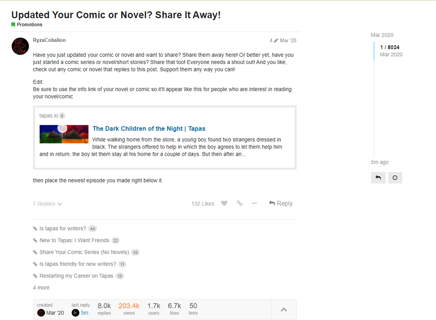 How to post on a topic that already exist?🤔 - Questions - Tapas Forum