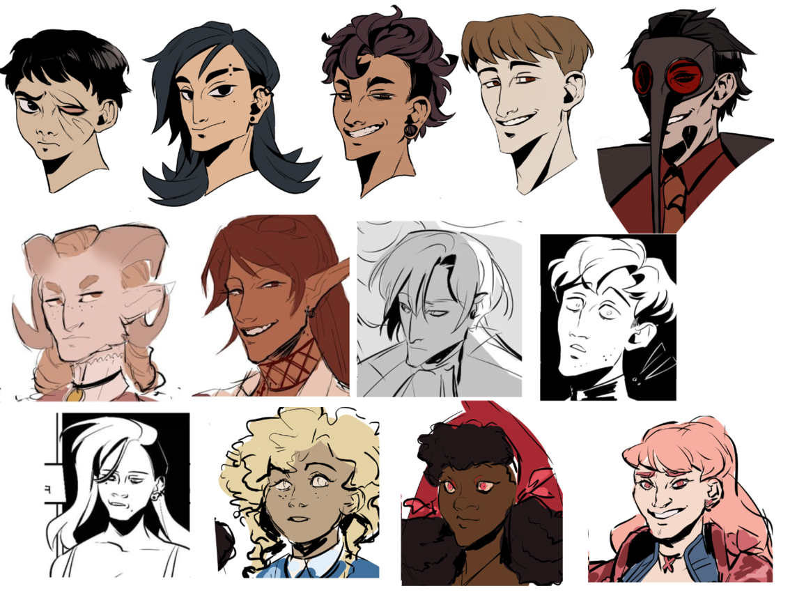 same facial expression