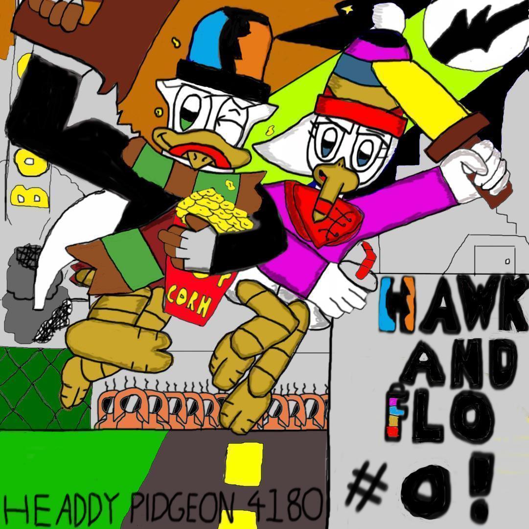 Hawk and Flo Adventures new cover - Art | Comics - Tapas Forum