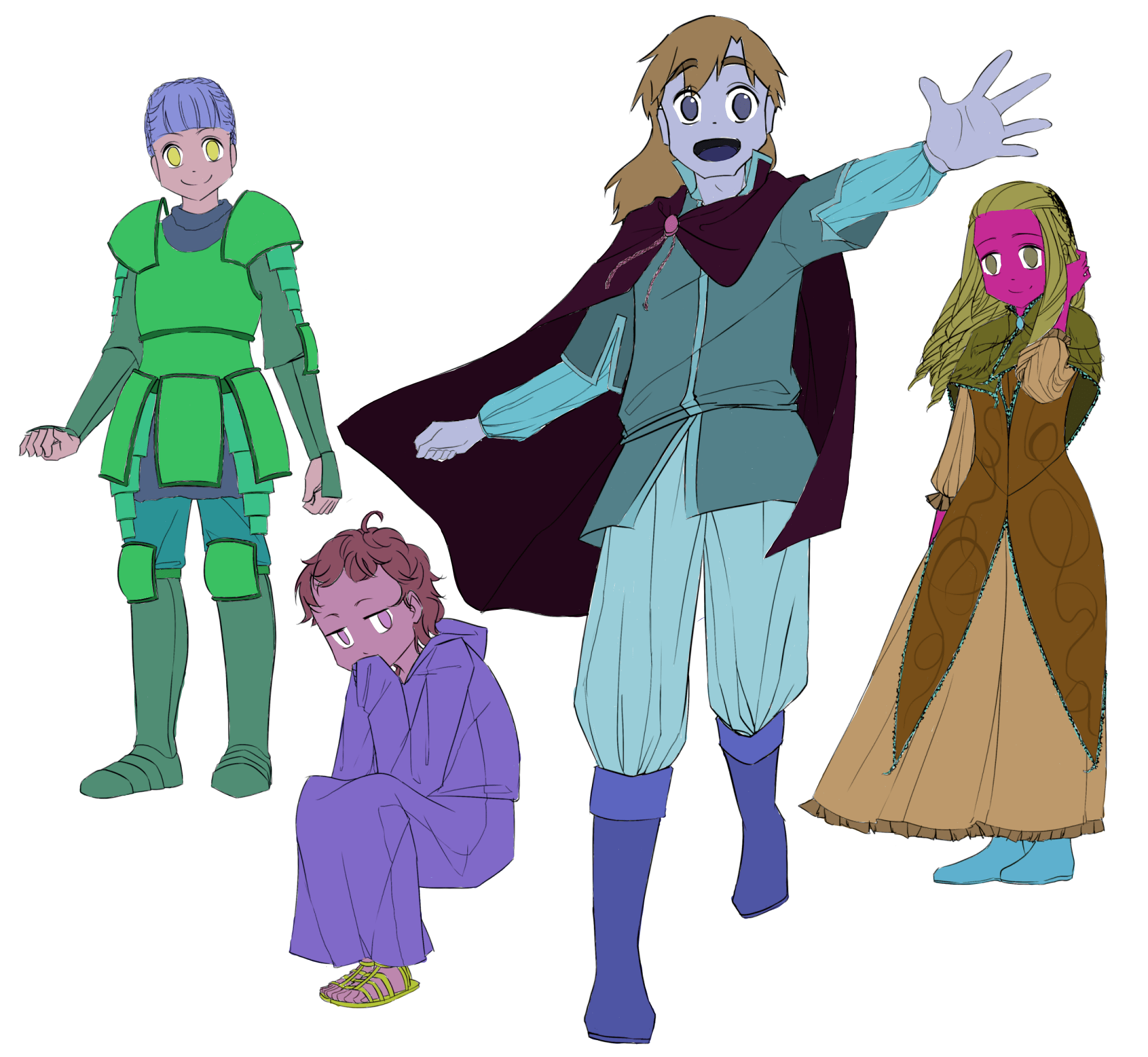 Looking to work on drawing new characters - Free - Art | Comics - Tapas ...