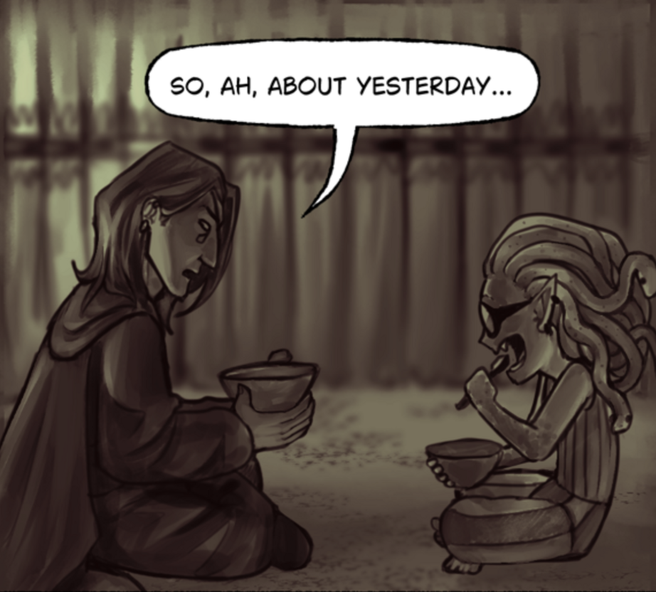 It's Thanksgiving 2024! Post your OCs having a meal! - Art | Comics ...